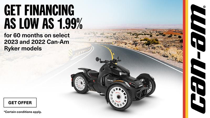 Can-Am - Financing as low as 1.99% for 60-months on select 2023-2022 ...