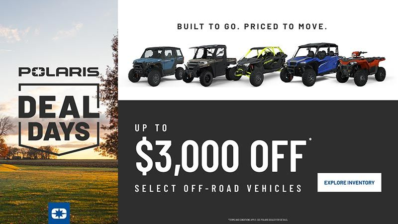 Polaris - Deal Days Promotion - Polaris | Available at World Class ...