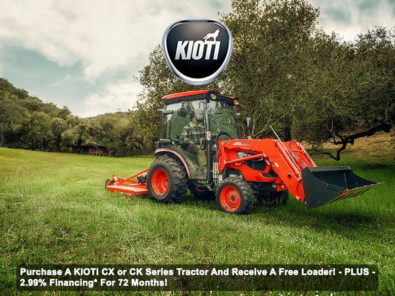 Kioti - Purchase A KIOTI CX or CK Series Tractor And Receive A Free ...