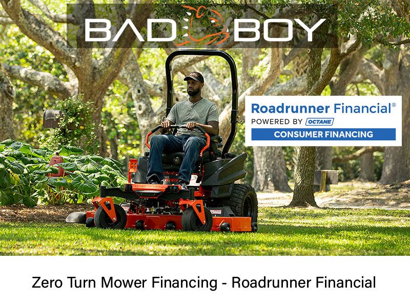 Bad Boy Mowers - Zero Turn Mower Financing - Roadrunner Financial ...