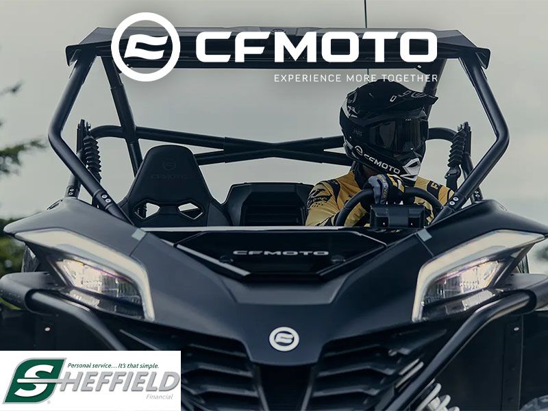 CFMOTO - Sheffield Financial | Promotion at MR Motorcycle, Asheville NC
