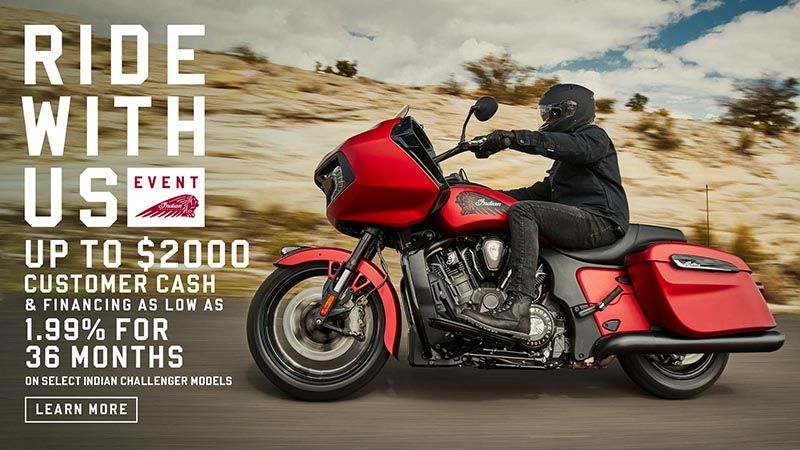 Indian Motorcycle - Up to $2,000 Customer Cash on Select Challenger ...