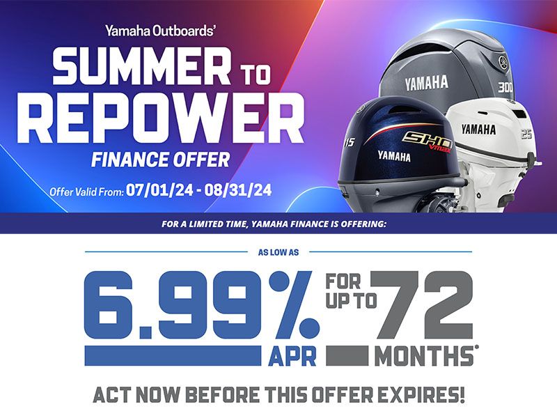 Yamaha Marine - Summer To Repower Finance Offer Promotion - Yamaha ...