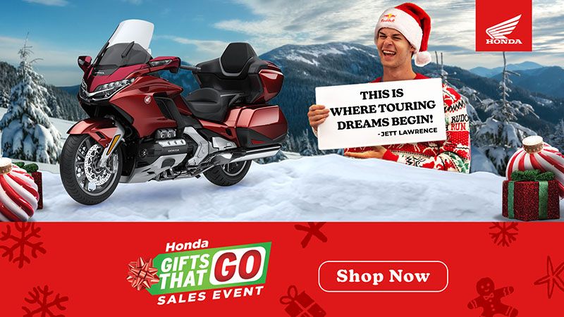Honda - Gifts That Go Sales Event - Motorcycle available at Stubbs ...