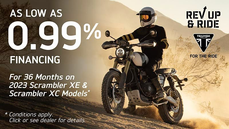 Triumph Triumph - Rev Up & Ride Sales Event Promotion Details ...