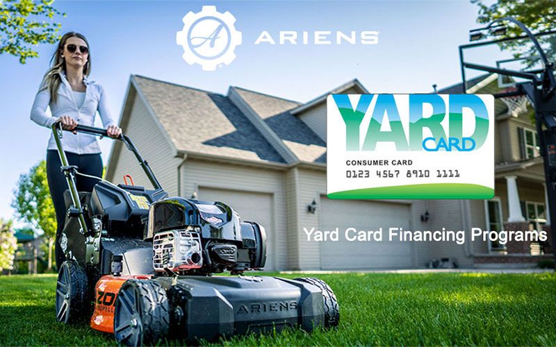 Ariens USA - Yard Card Financing Programs Promotion - Ariens USA ...