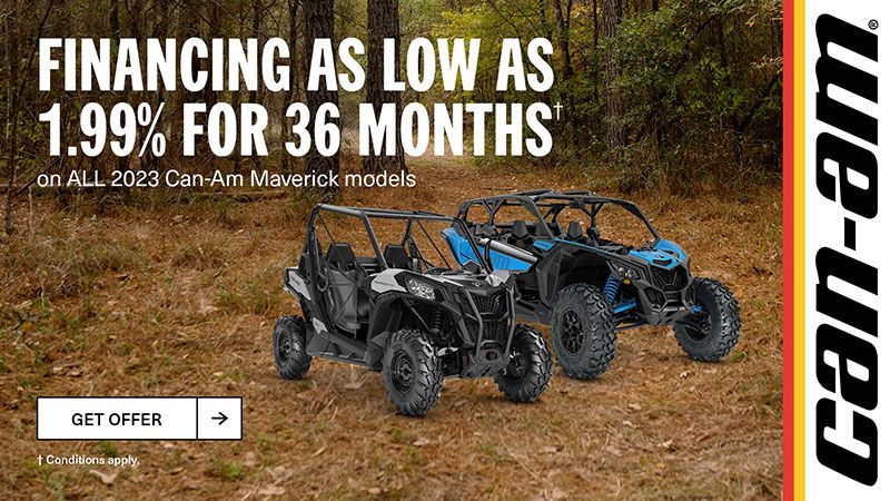 Can-Am - Financing as low as 1.99% for 36 months on select 2023 SSV ...