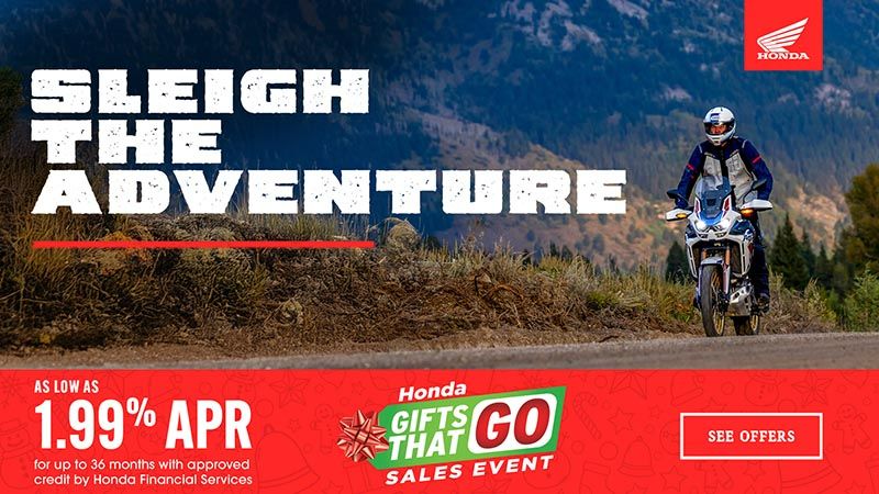 Honda - Gifts That Go | Promotion at Jim's Motorcycle Sales, Johnson City