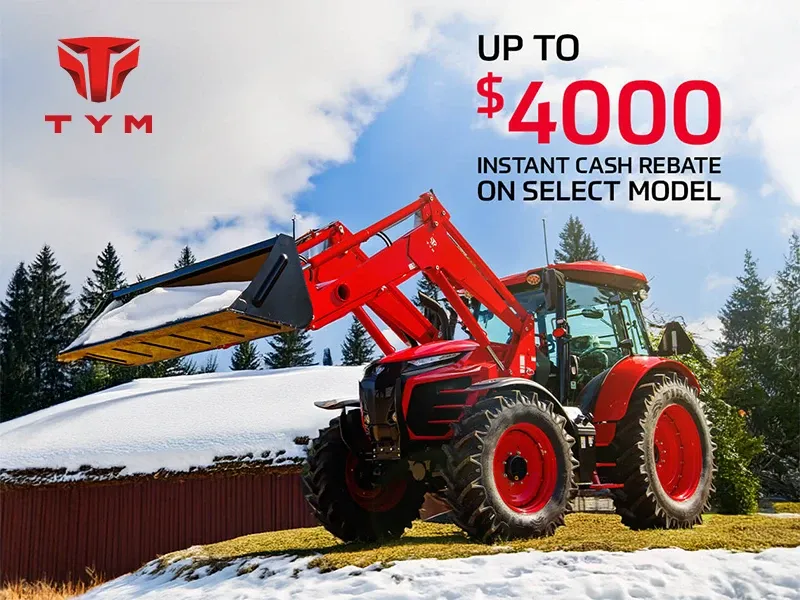 TYM - Up To $4000 Instant Cash Rebate On Select Model | Promotion at ...