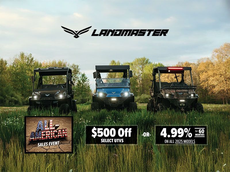 Landmaster - All-American Sales Event Promotion - Landmaster ...