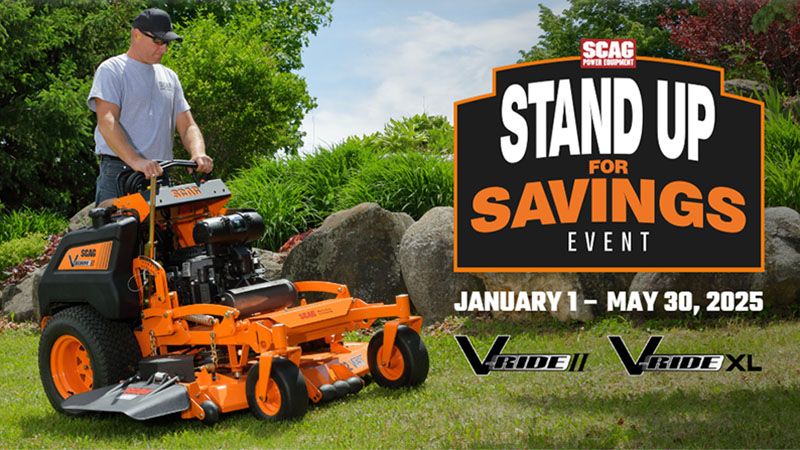 SCAG Power Equipment - Stand Up For Savings Event | Promotion at ...