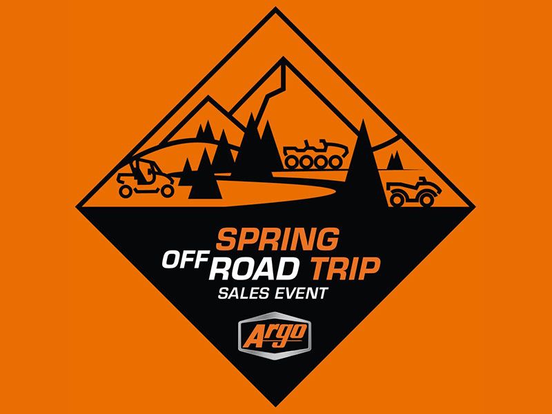 Argo - Spring Off Road Trip Sales Event | Promotion at Volume ...