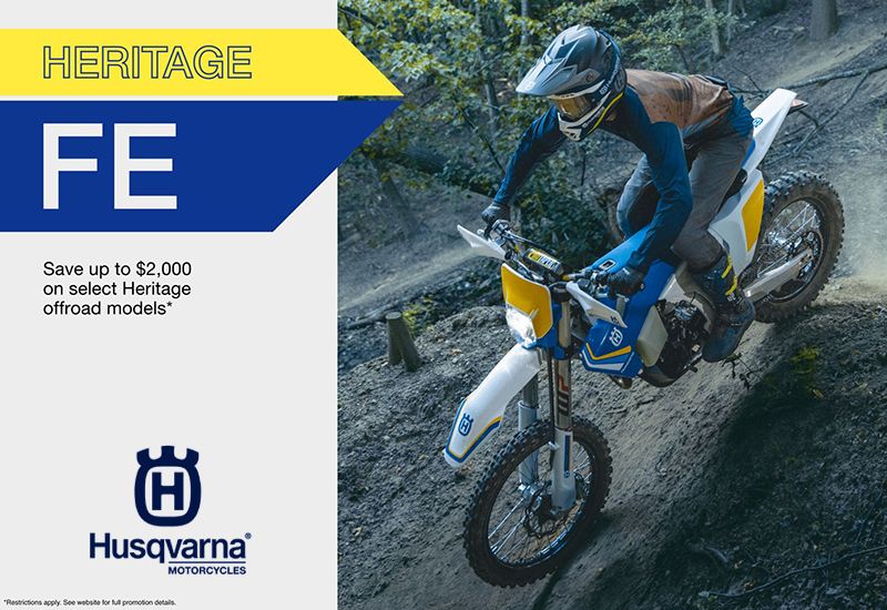 Husqvarna - June 2025 Special Offers | Promotion at Vaith's Cycle Shop ...