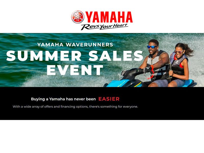 Yamaha - Summer Sales Event - Waverunners | Promotion at Elway ...