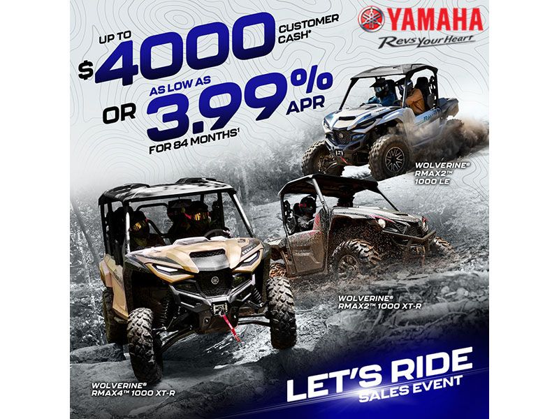 Let's Ride Sales Event - Save On Select Wolverine RMAX Models With ...