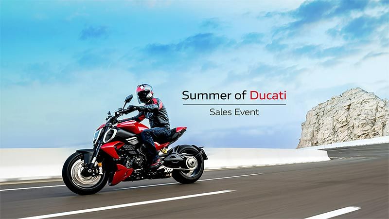 Ducati - Summer Of Ducati Sales Event | Promotion at Cyclewise Inc ...