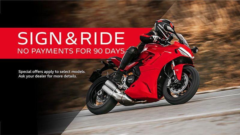 Ducati - Sign & Ride - No Payments for 90 Days | Promotion at Cyclewise ...