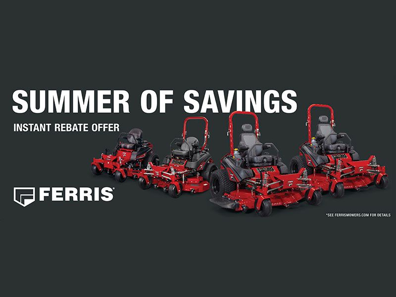 Ferris Industries - Summer of Savings Instant Rebate Offer Promotion ...
