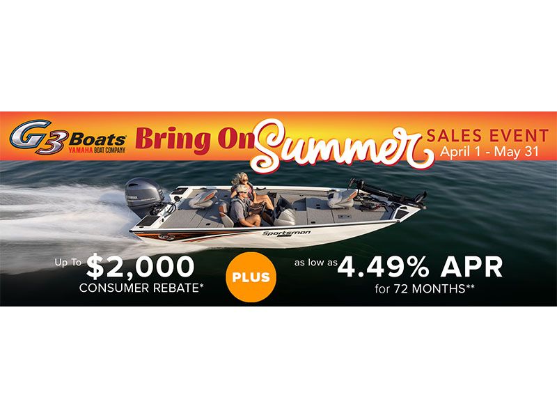 G3 G3 - Bring On Summer Sales Event Promotion Details | Available at ...