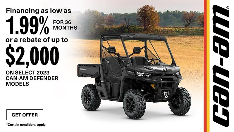 Can-Am Can-Am - Financing as low as 1.99% for 36-months or a rebate up ...