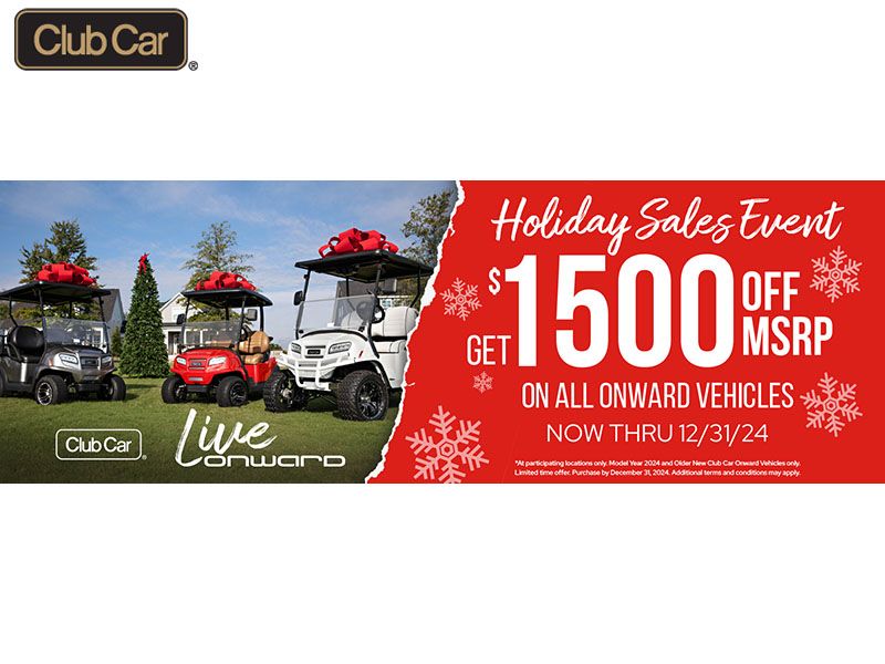 Club Car - Holiday Savings Event - Up To $1,500 Off | Promotion at ...