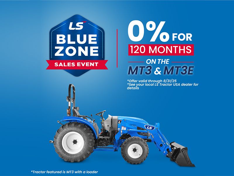 LS Tractor - 0% Financing for 120 Months on MT3 Models! | Promotion at ...