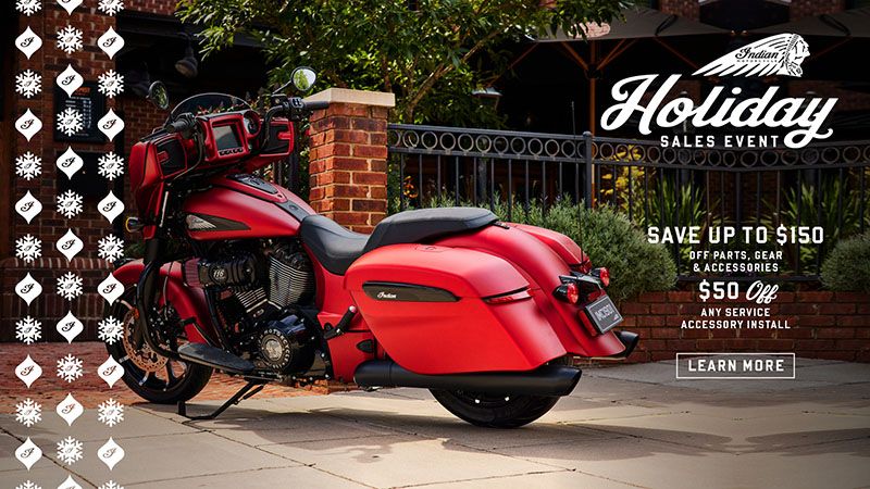 Indian Motorcycle - Holiday Sales Event | Promotion at Elkhart Indian ...