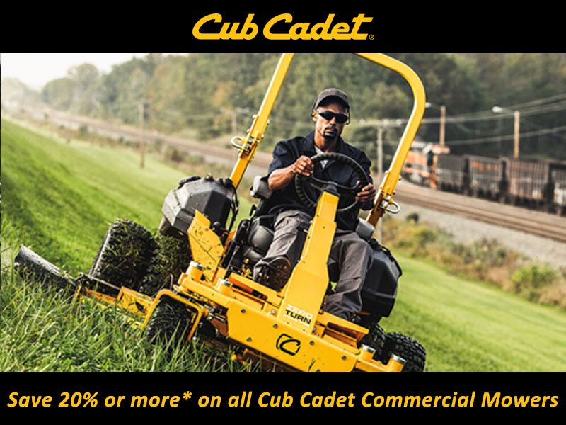 Cub Cadet - Save 20% or more* on all Cub Cadet Commercial Mowers ...
