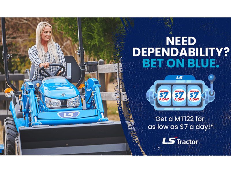 LS Tractor LS Tractor - Get a MT122 for $7 a Day! Promotion Details ...