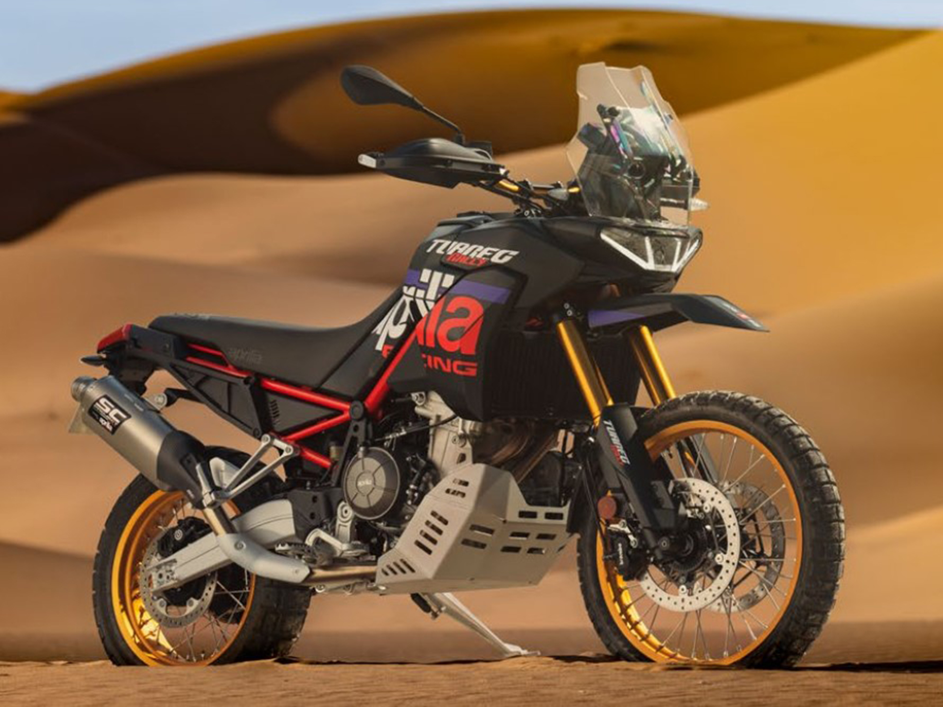New 2025 Aprilia Tuareg 660 Rally Motorcycles in Goshen, NY