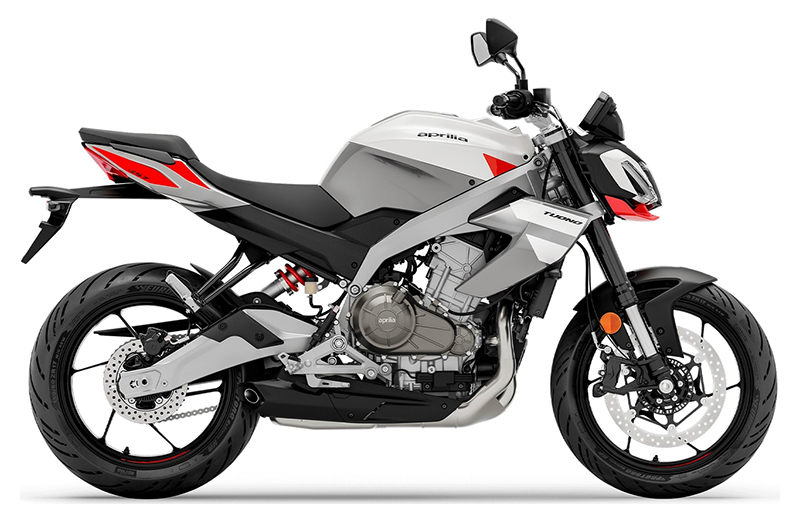 New 2025 Aprilia Tuono 457 | Motorcycles in Plano TX | Puma Grey