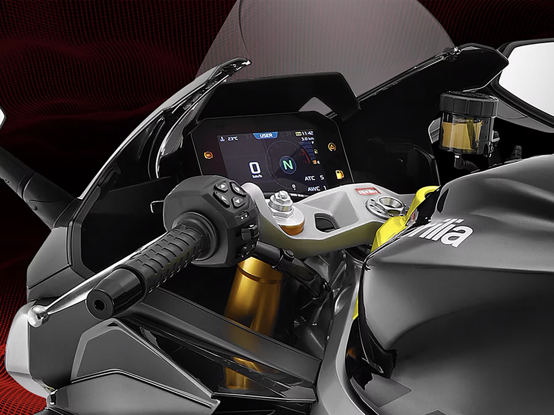 New 2026 Aprilia RS 660 Venom Yellow