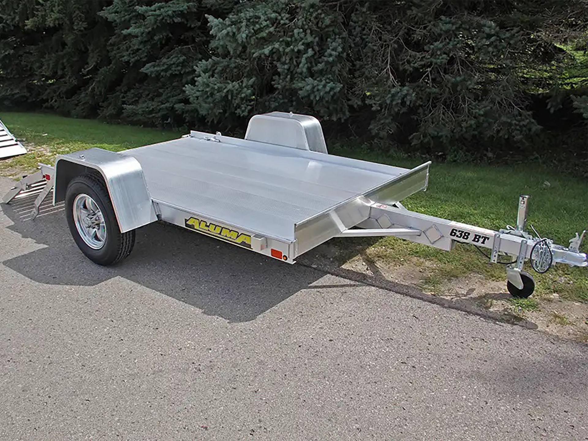 New 2024 ALUMA Single Axle Utility Trailers Bi-fold Tailgate - 638 ...