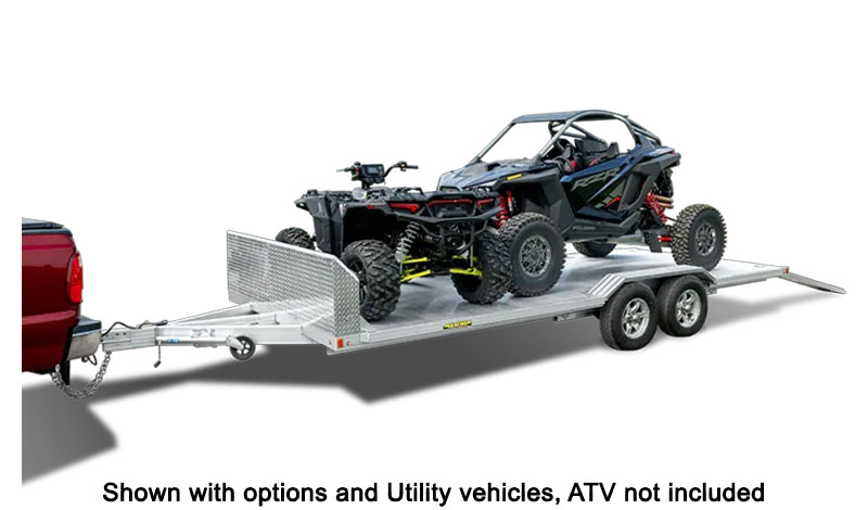 New 2027 ALUMA 8200 Wide Body Tandem Axle Trailer Drive Over Fenders ...