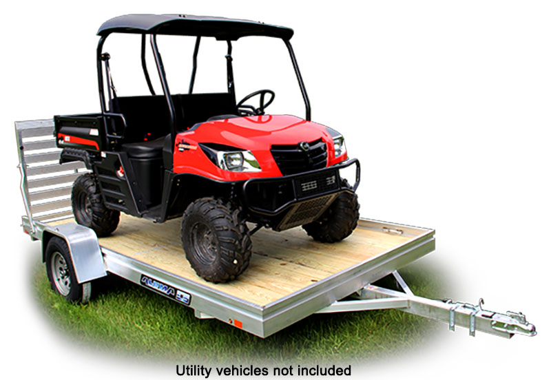New 2027 ALUMA ESW Series Wood Deck Utility Trailers 122.5 in. Aluminum ...