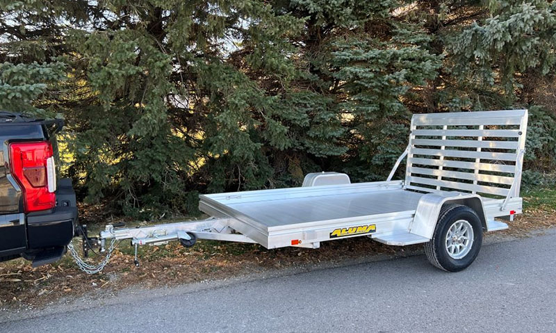 New 2027 ALUMA Utility Trailers No Brakes 126 in., Worthington IA ...