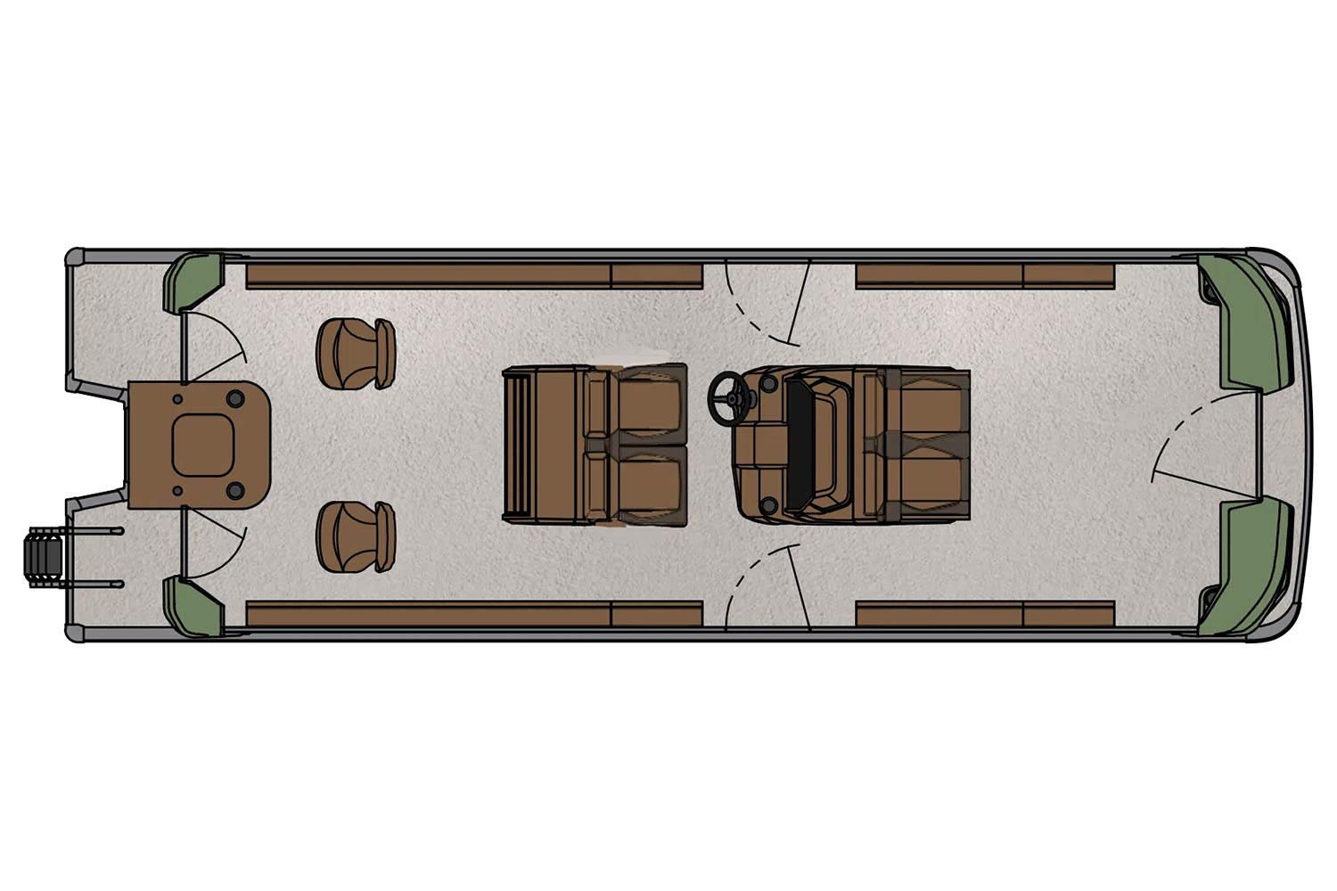 New 2025 Avalon GEOfish GLX 27 ft. Power Boats Outboard in Lancaster, NH