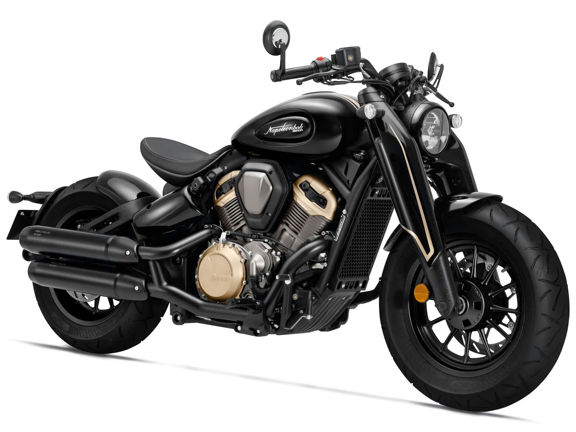 New 2025 Benda Napoleon Bob 500 Black | Motorcycles in Austin TX | N9521