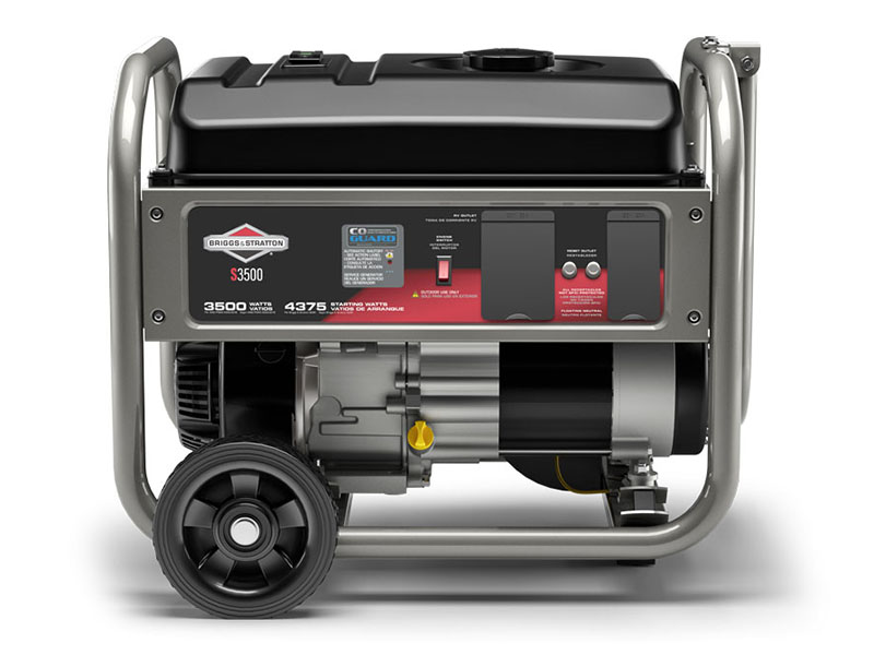 New Briggs & Stratton 3500 Watt Portable Generator 7 in. Never-Go-Flat ...