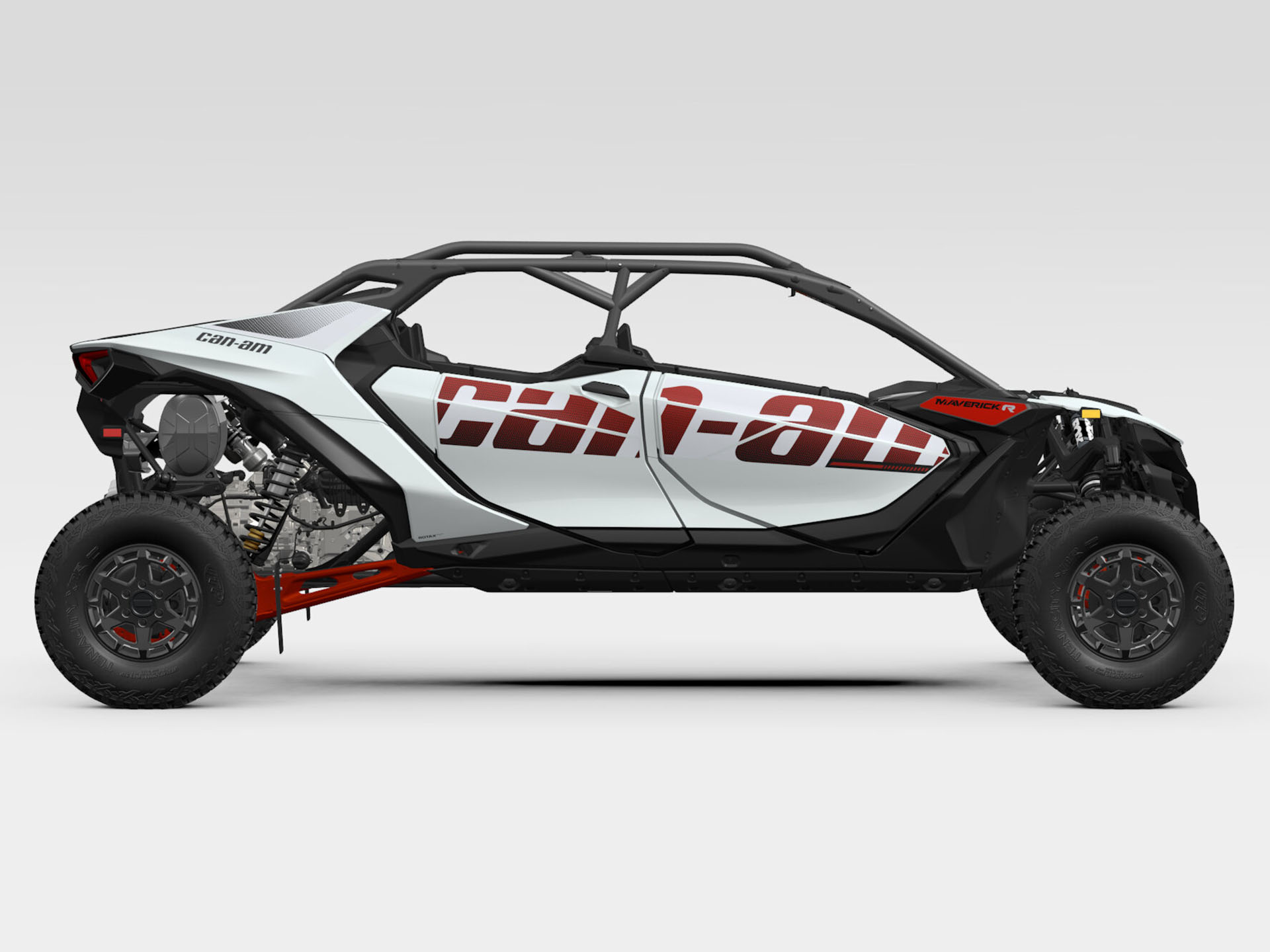 New 2025 Can-Am Maverick R MAX Catalyst Gray / Legion Red | Utility Vehicles for Sale at Rice's ...