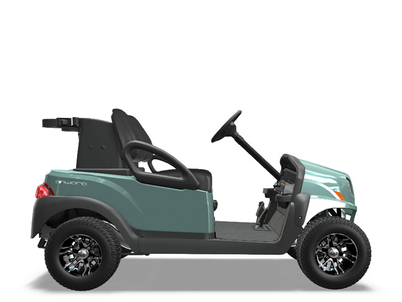 New 2025 Club Car Onward 2 Passenger Gas Metallic Sea Foam | Golf Carts ...