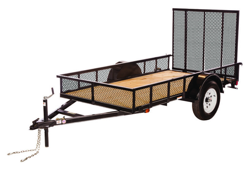 New 2022 Carry-On Trailers 5 x 12 ft. 3K Utility Trailer with Mesh High ...