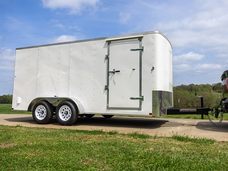 New 2024 Carry-On Trailers 7K Radius Front Flat Roof Tandem Axle ...
