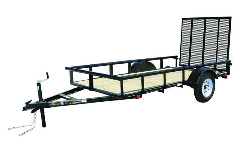 New 2024 Carry-On Trailers 2.4K Tube Top Rail Utility Trailers 5 ft ...