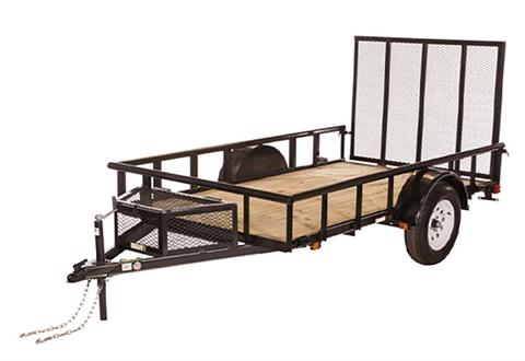 New 2024 Carry-On Trailers 3K Tube Top Rail Utility Trailers 6 ft. Wide ...