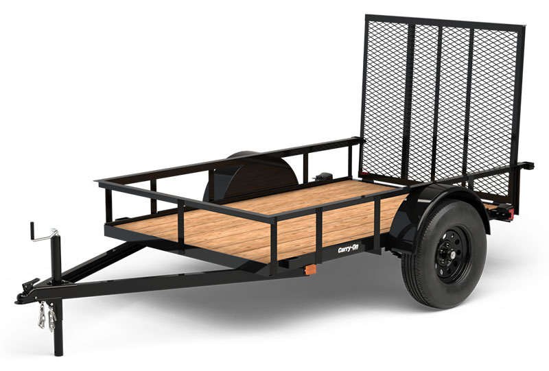 New 2024 Carry-On Trailers 3K Utility Trailers 5 ft. Wide - 8 ft. Long ...