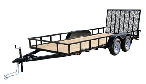 New 2024 Carry-On Trailers 7K Tandem Axle Utility Trailers 16 ft. - 1 ...
