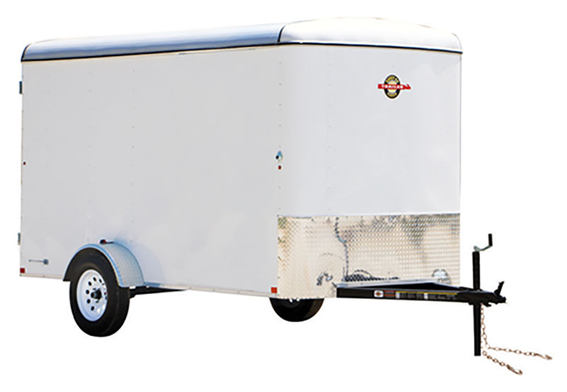 New 2025 Carry-On Trailers 3K Radius Front Rounded Roof Trailers 8 ft ...