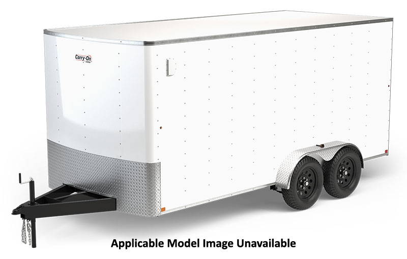 New 2025 Carry-On Trailers 7K Radius Front Flat Roof Tandem Axle ...