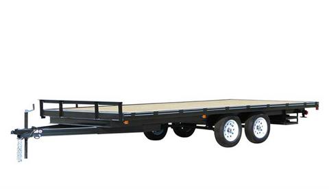 2025 Carry-On Trailers 10K Deck-Over Tandem Axle Equipment Trailers 18 ...